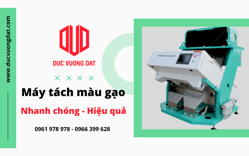 Máy tách màu là gì? Tại sao nên sử dụng trong dây chuyền sản xuất gạo